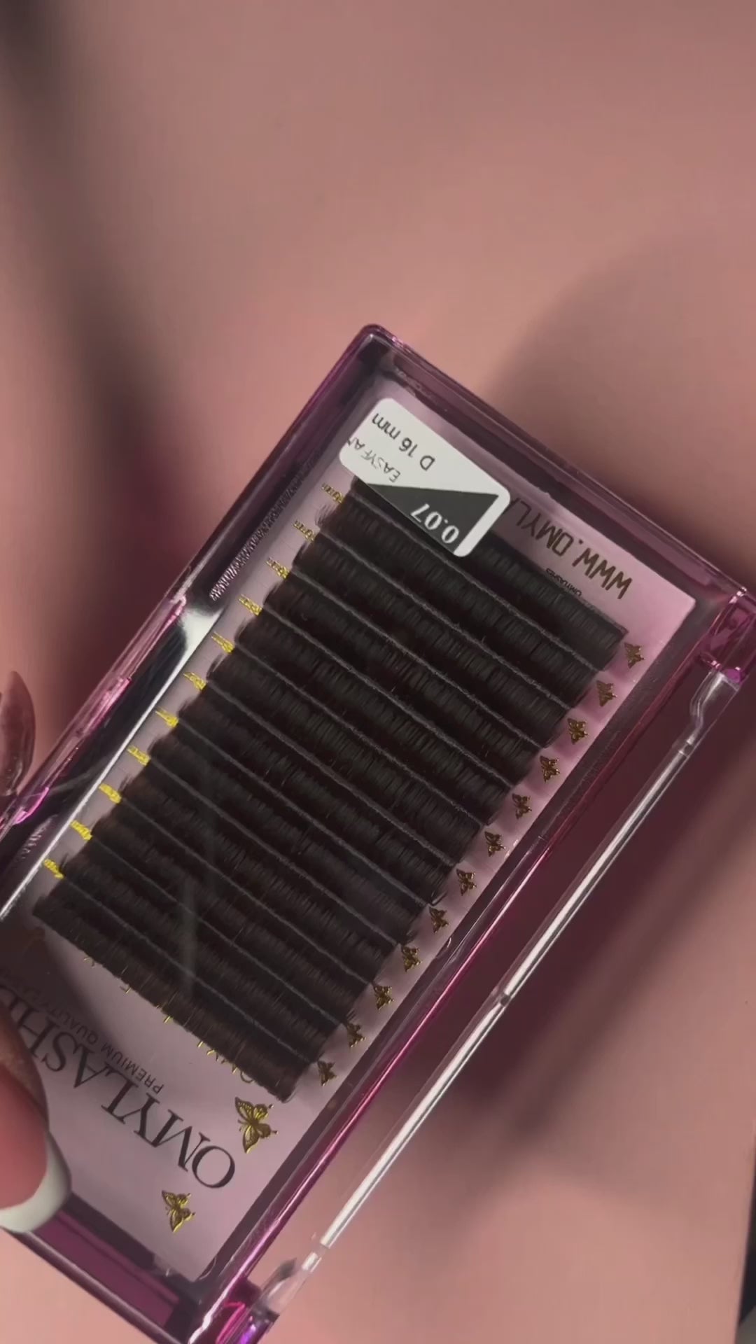 BROWN EASYFANNING 0,7 D CURL | Omylashes