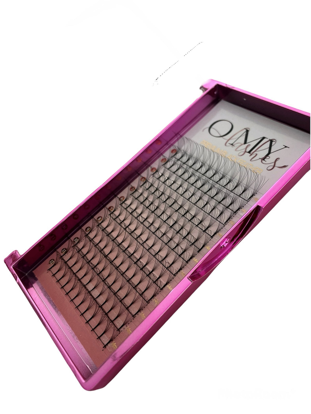 PREMADE FANS 7D D-Curl LONG STEAM | Omylashes